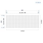 Baustahlmatte (Lagerformat) R 188 A - Baustahl24.com